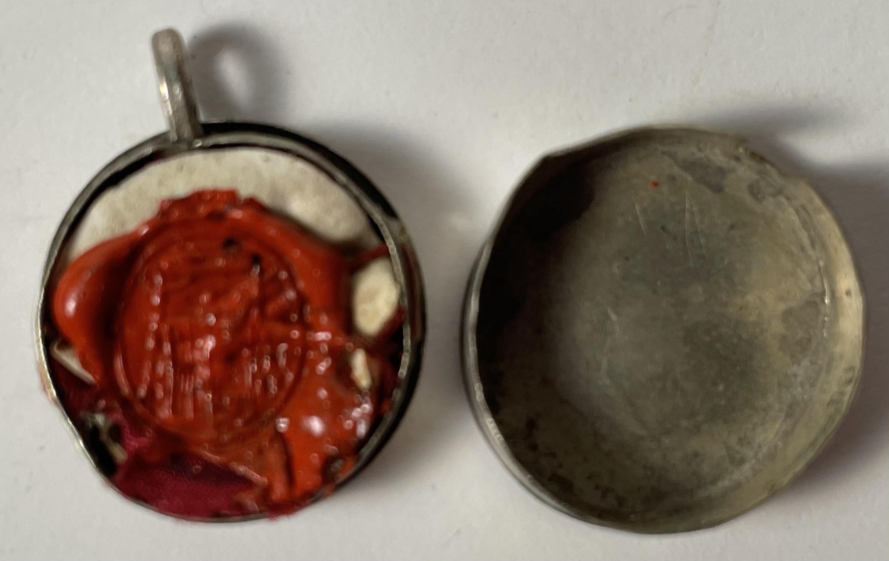 Russian Store - Small reliquary theca with relic of St. Archangel ...