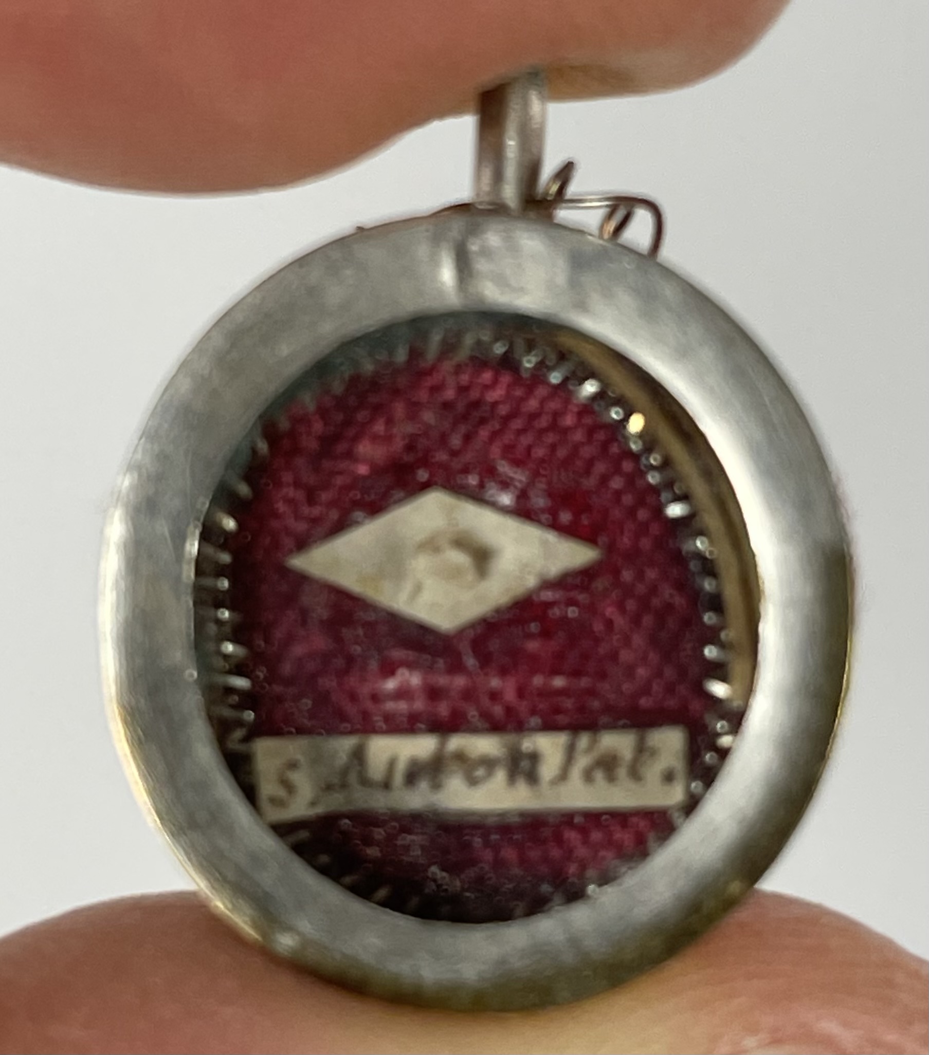 Russian Store - Small reliquary theca with relic of St. Anthony of Padua