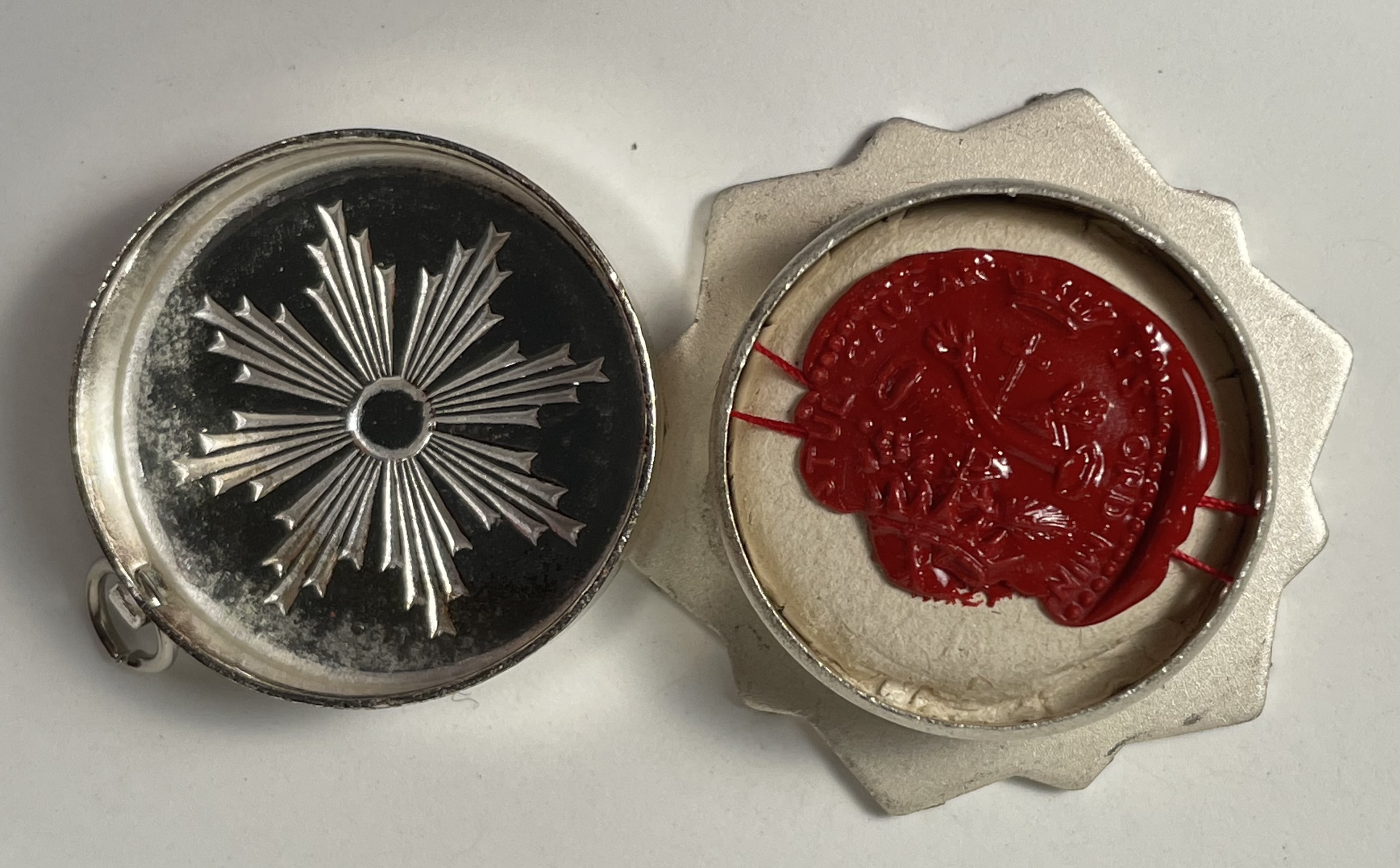 Russian Store - 1990 Documented reliquary theca with relic of St ...