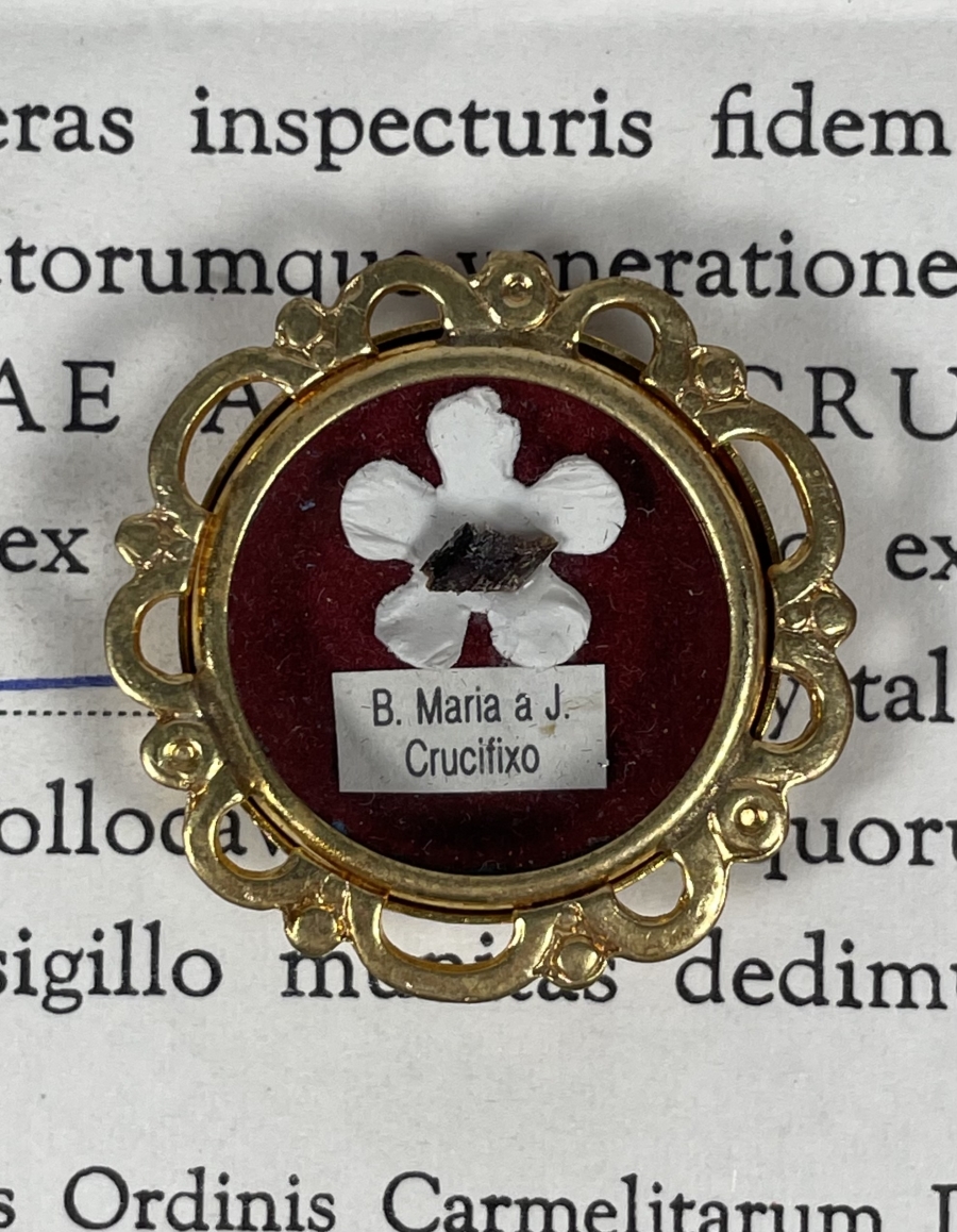 Russian Store - 1983 Documented reliquary theca with relics of St ...