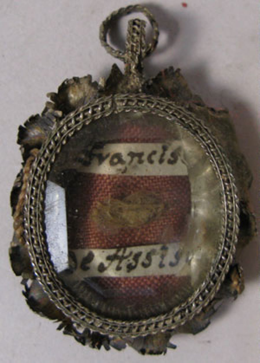 Russian Store - Theca with a second-class ex pallio relic of Saint ...