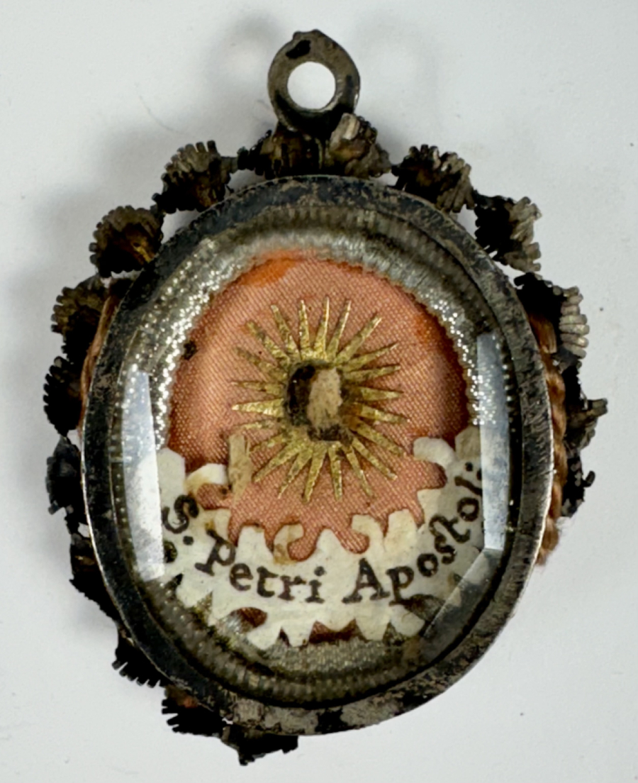 Russian Store - Reliquary theca with relic of St. Peter the Apostle